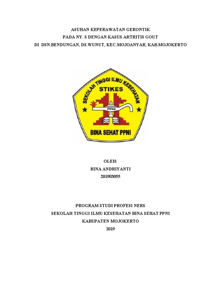 Rina Andriyanti, 201903055 (Askep Gerontik Artritis Gout) | PDF