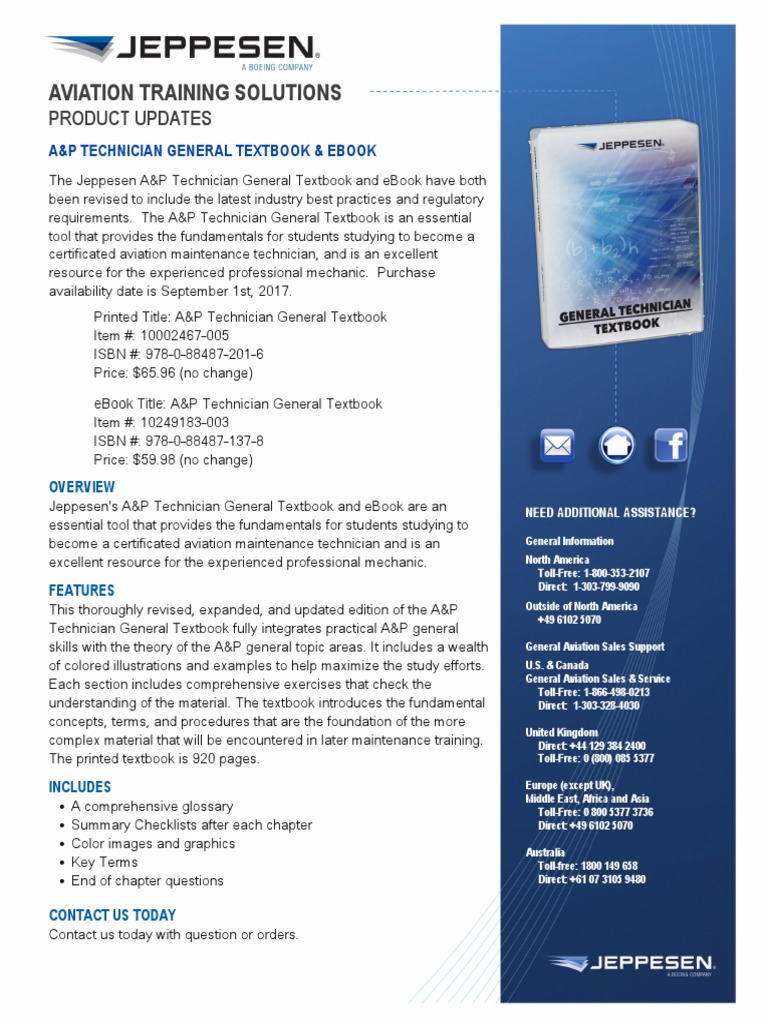 A&P Technician Textbook Update | PDF | Textbook | E Books