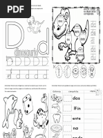 Cuadernillo Letra N | PDF | Estudios de idiomas extranjeros