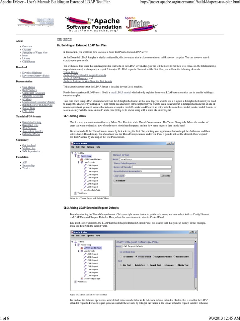 Apache JMeter - User's Manual - Building An Extended LDAP Test Plan-9 ...