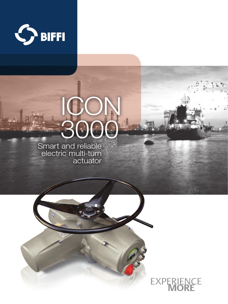Icon 3000: Smart and Reliable Electric Multi-Turn Actuator | PDF ...