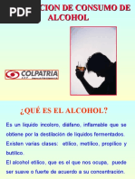 Triptico Alcoholismo | PDF | Alcoholismo | La dependencia de sustancias