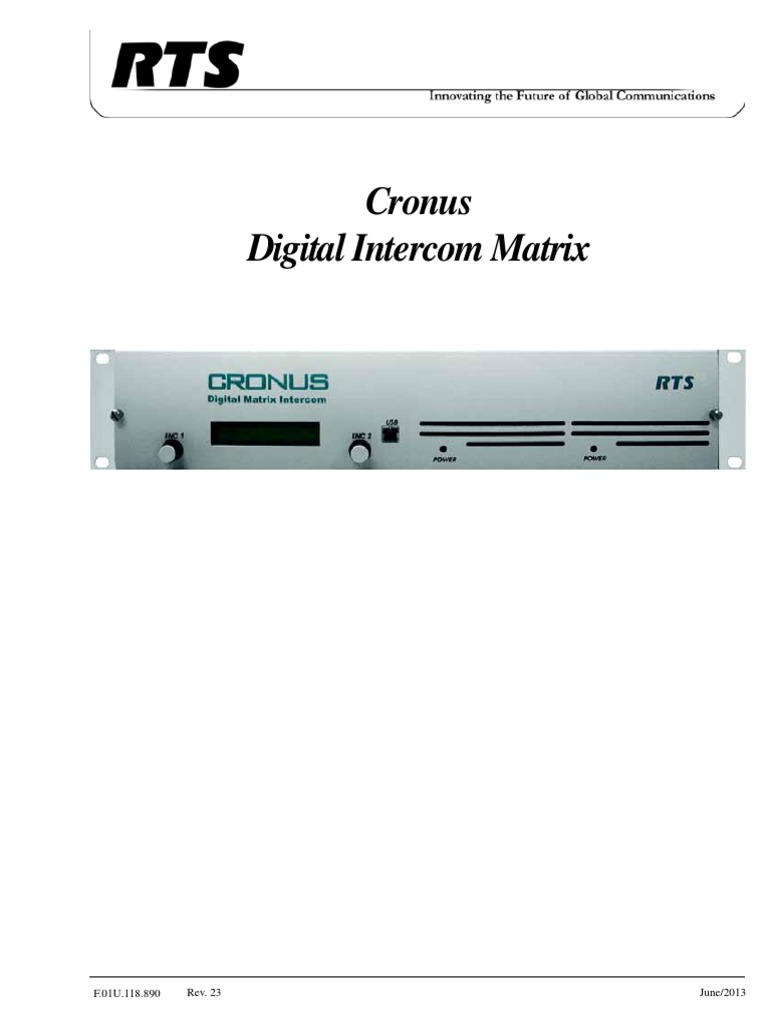 Cronus User Manual PDF | PDF | Computer Network | Usb