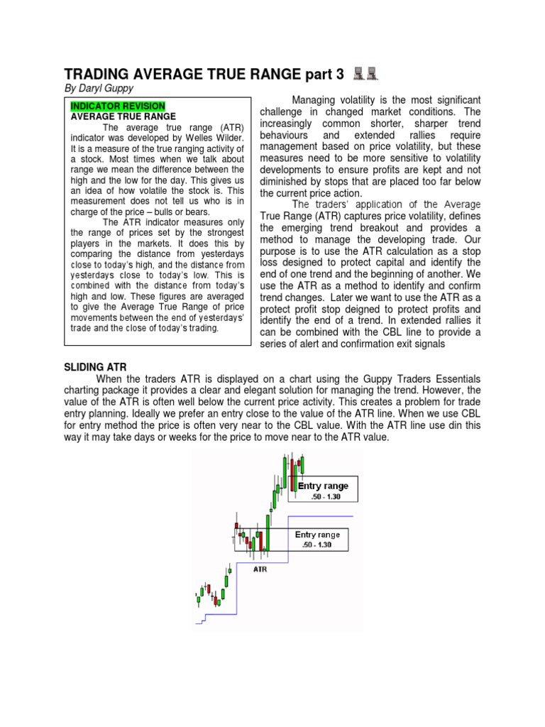 Trading ATR - Part 3 | PDF | Financial Markets | Financial Economics