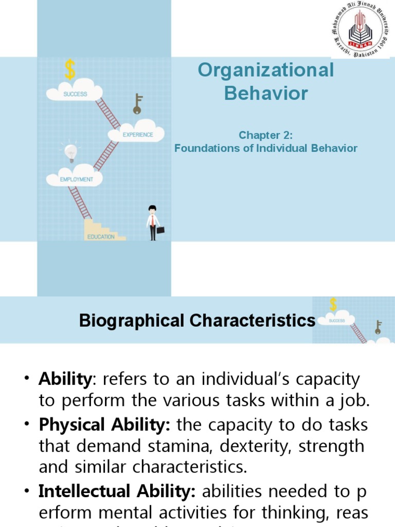 Organizational Behavior: Foundations of Individual Behavior | PDF | Extraversion And ...