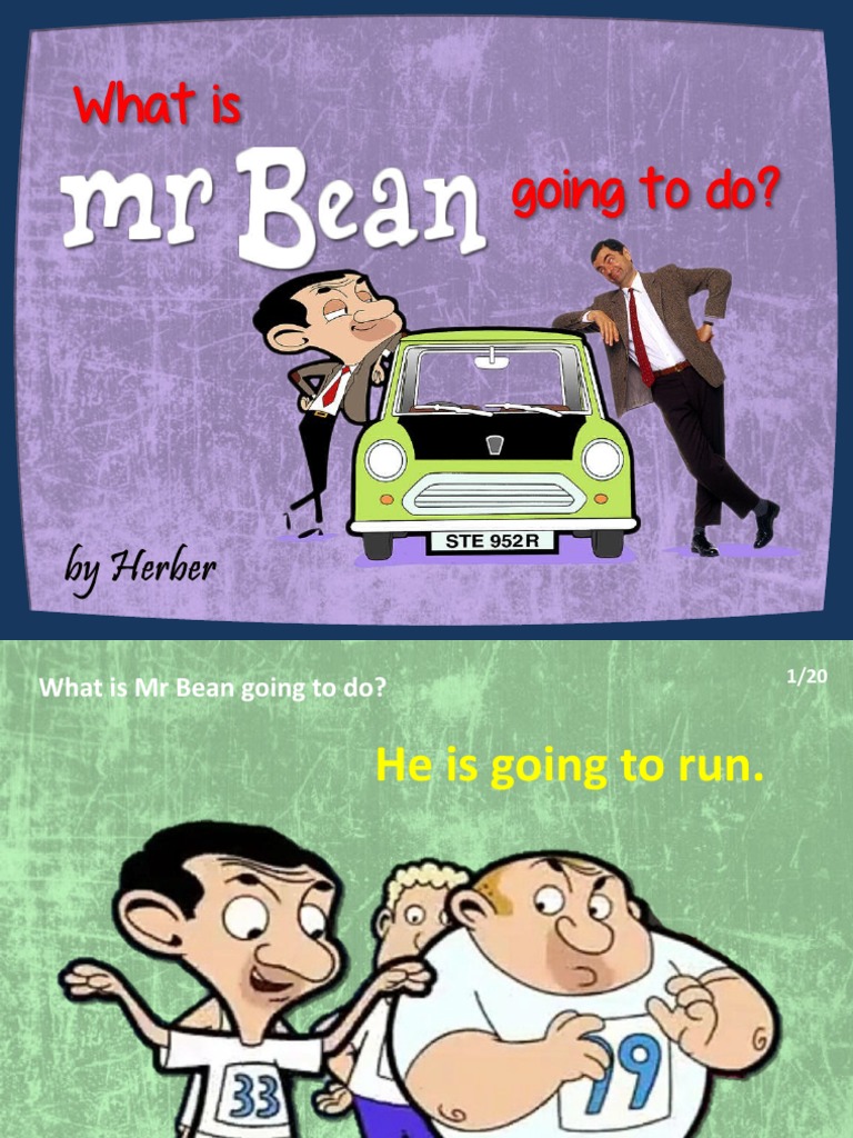 What Is MR Bean Going To Do Fun Activities Games - 86967 | PDF