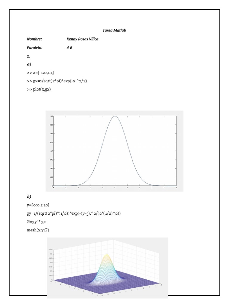 Matlab Statistical Analysis Tasks | PDF | Teaching Methods & Materials ...