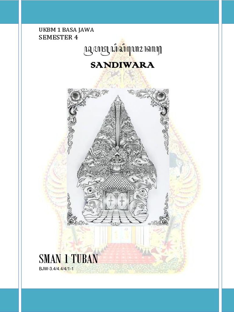 SEM 4 UKBM 1 B.JAWA (Sandiwara) REVISI PDF | PDF