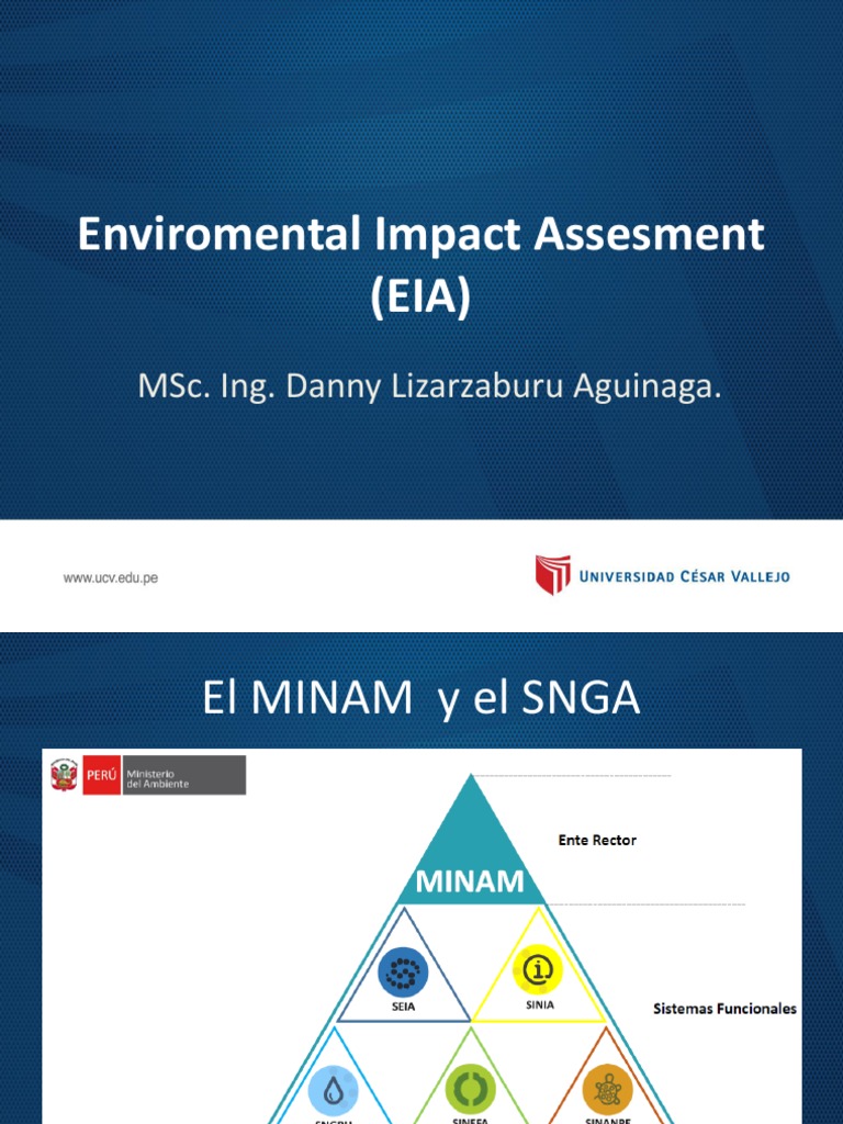 Reglamento del SEIA en Perú | PDF | Evaluación de impacto ambiental ...