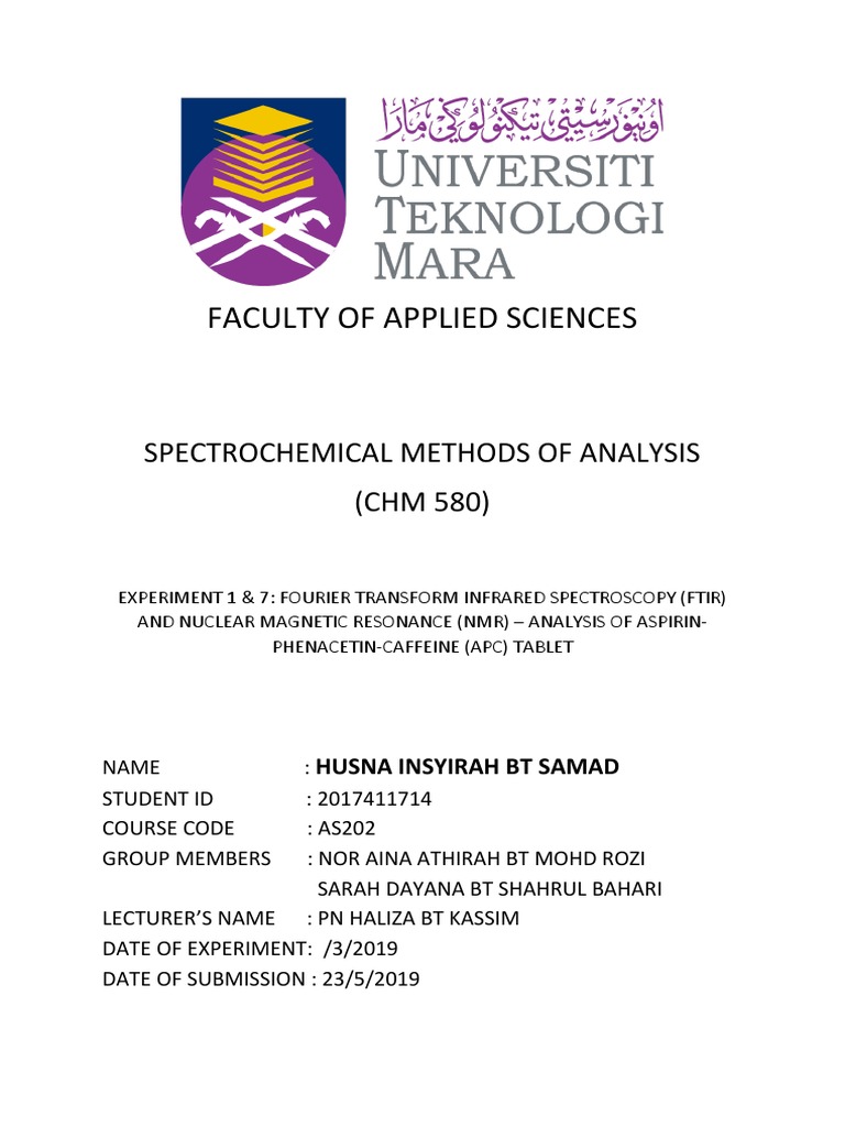 Spectro Exp1 7 | PDF | Atomic | Chemistry