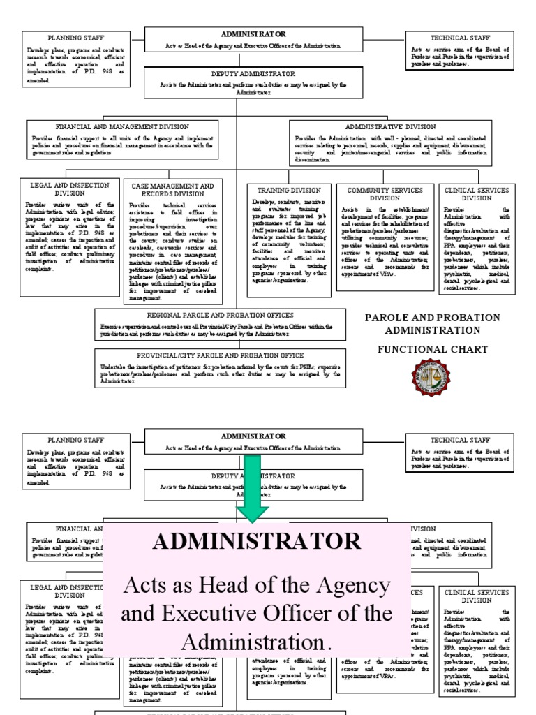 Functional Chart Presentation | PDF | Probation | Parole