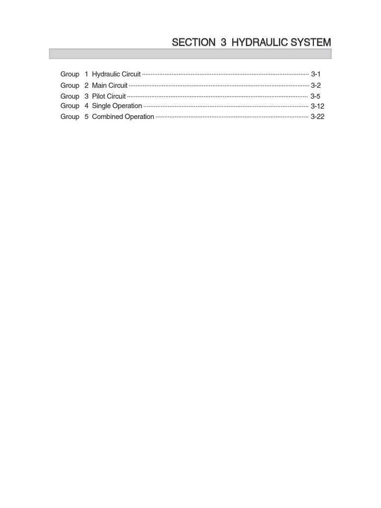 Hydraulic System Overview and Components | PDF | Pump | Valve