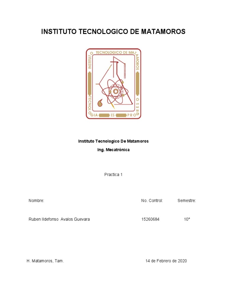 Robotica Reporte 1 | PDF | Robot | Robótica
