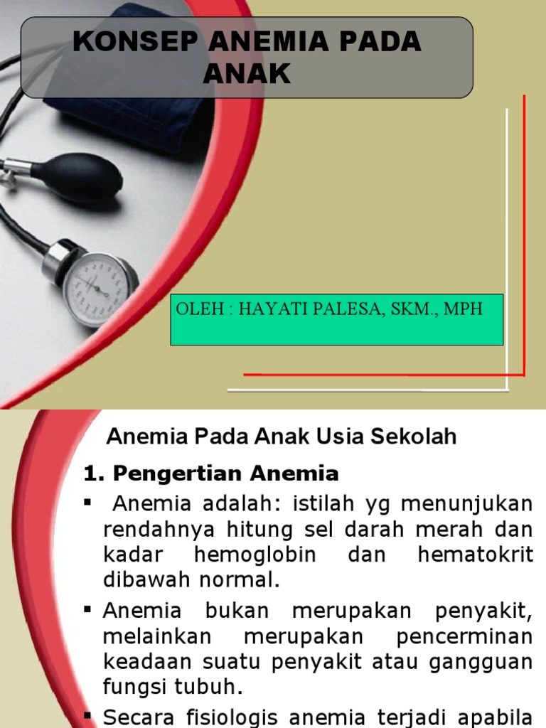 Anemia Pada Anak | PDF