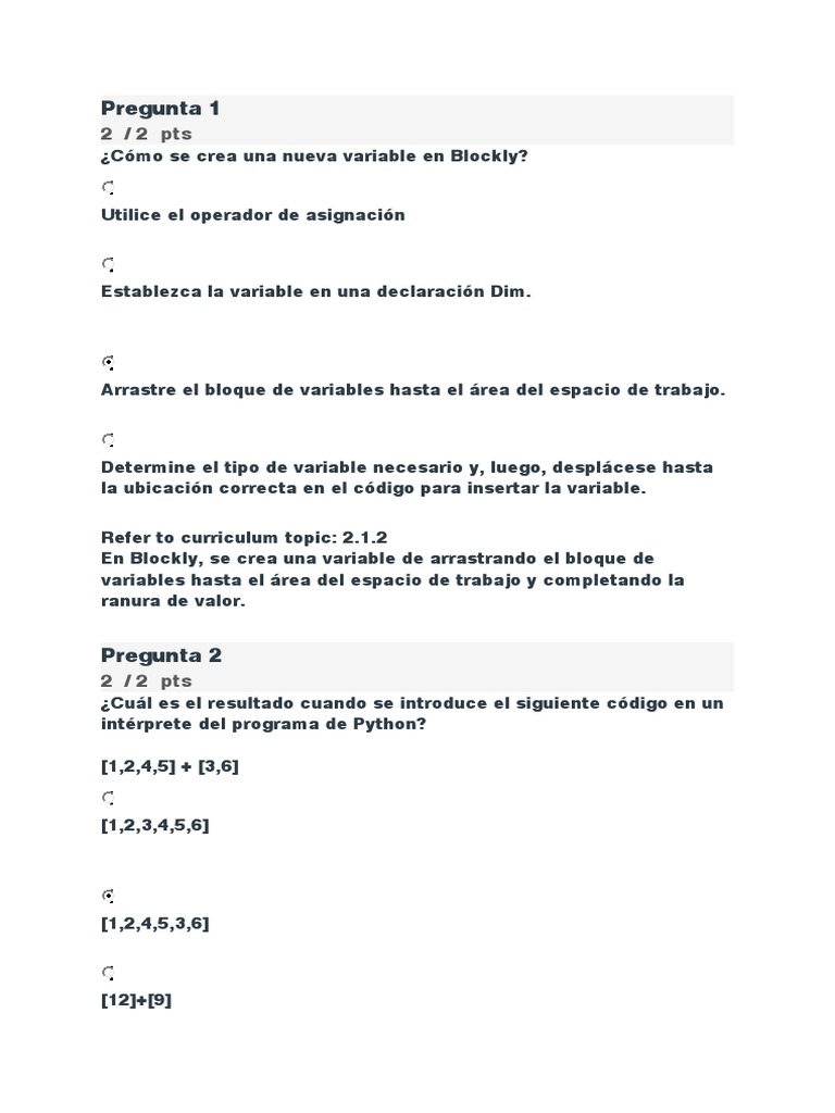 Evaluacion 2 | PDF | Python (lenguaje de programación) | Programa de computadora