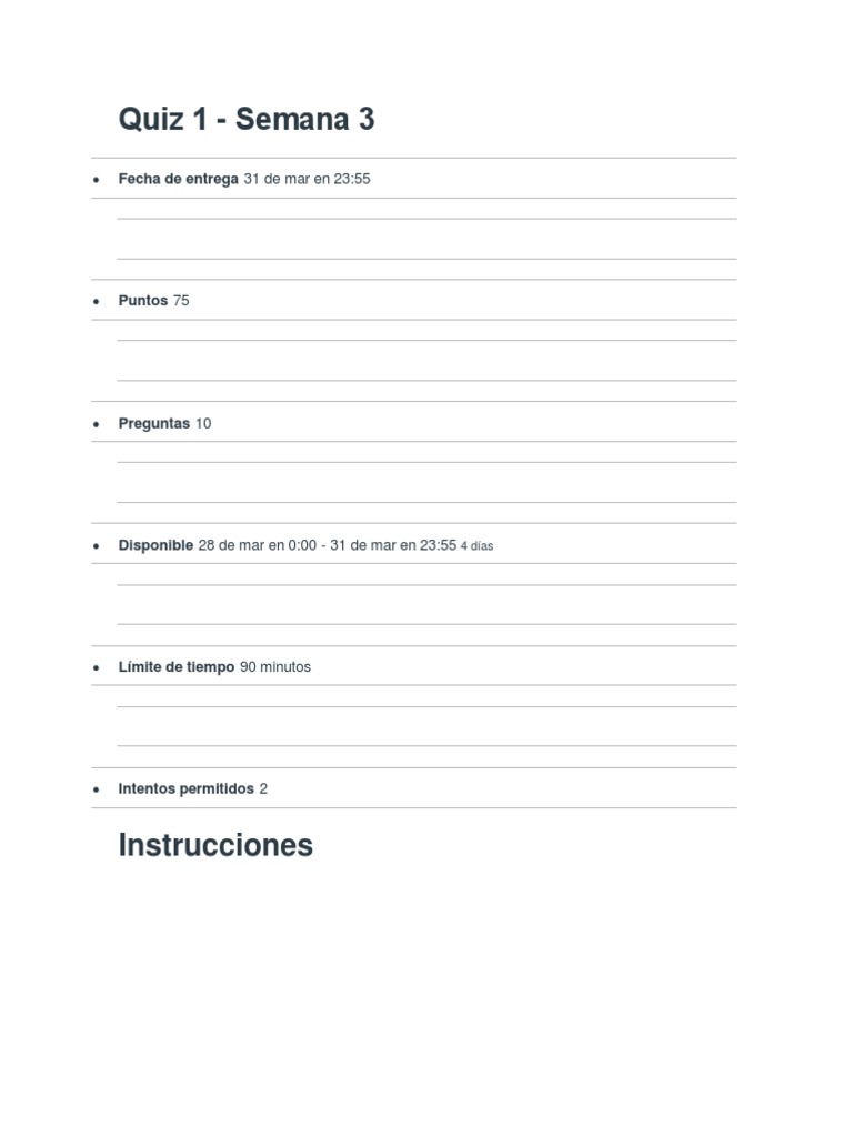 Quiz 1 Semana 3 Espacio Geografico | PDF | Geografía | Science
