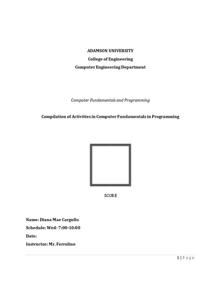 Computer Programming Activities Guide | PDF | Trigonometric Functions | Sine