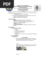 A Detailed Lesson Plan in Science Grade Iii | PDF | Grassland | Pond