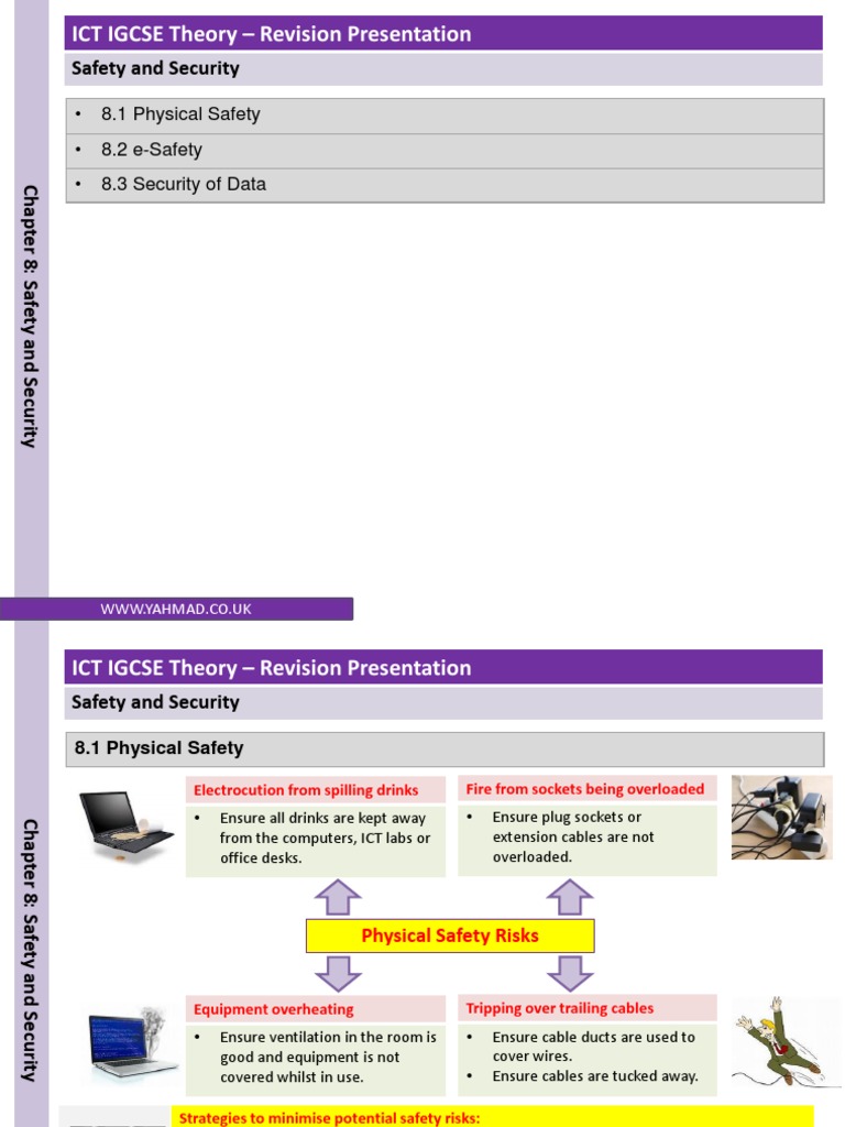 Safety and Security Igcse o Level | PDF | Phishing | Computer Virus