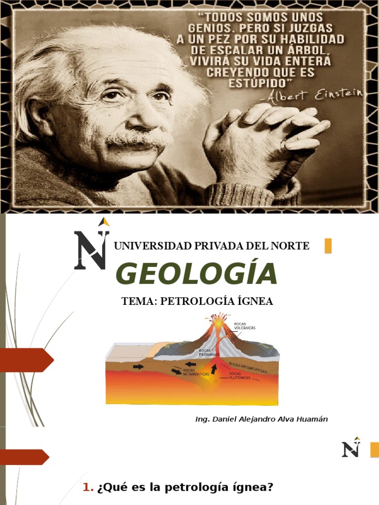 Sesión. Petrología Ígnea | PDF | Magma | Roca (geología)