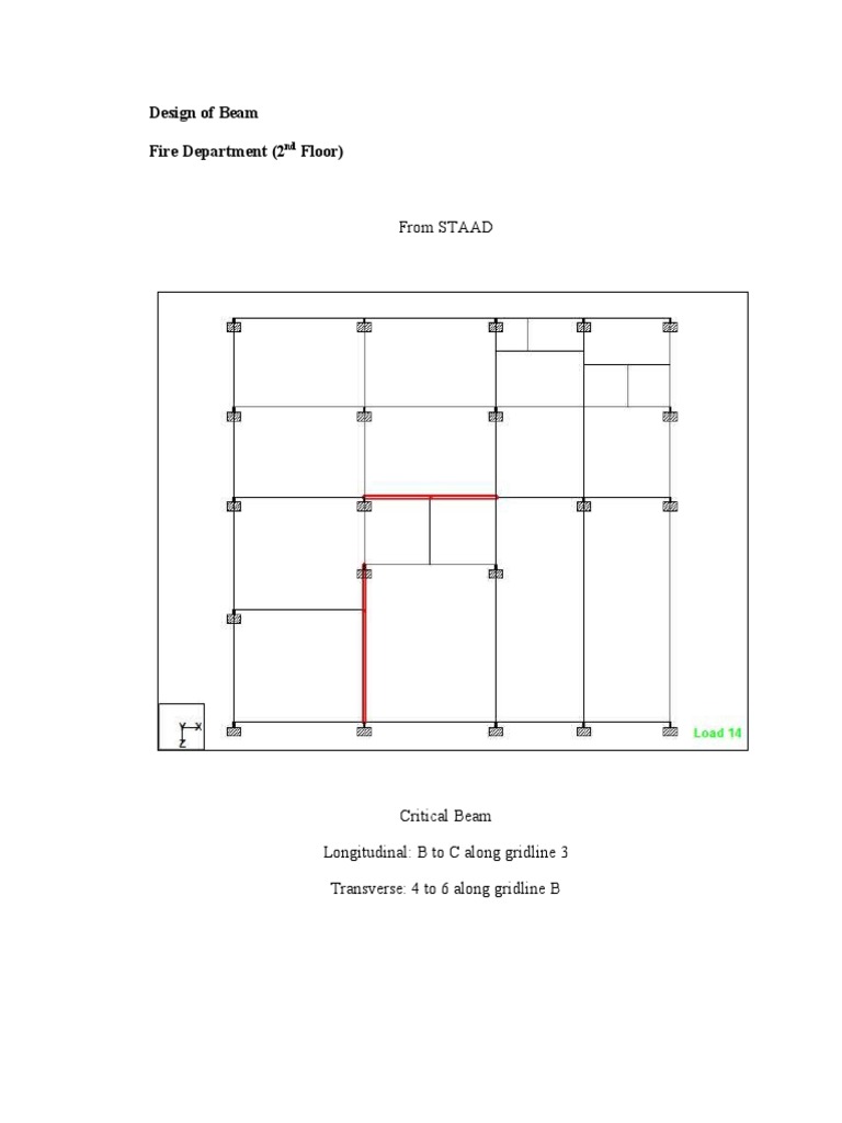 Beam Design Calculations for Fire Dept | PDF | Economic Sectors | Materials
