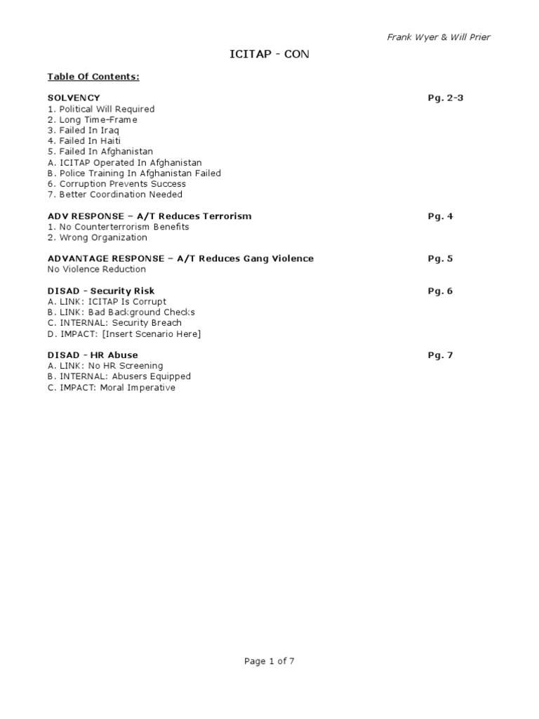 Icitap - Neg | PDF | Gang | Police