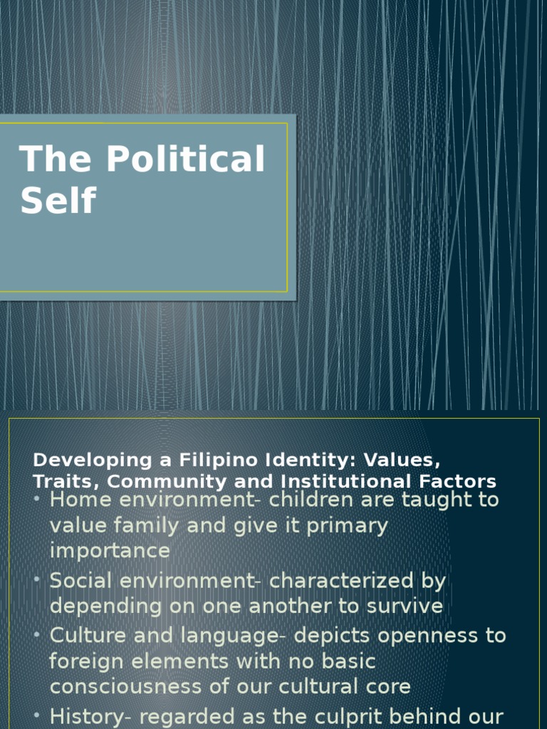 The Political Self | Download Free PDF | Self | Power (Social And ...