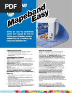 Ficha Técnica - Mapelastic - Aquadefense - Es | PDF | Revestimiento | Agua