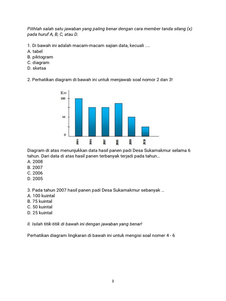 Latihan Ghozi Pengolahan Data | PDF