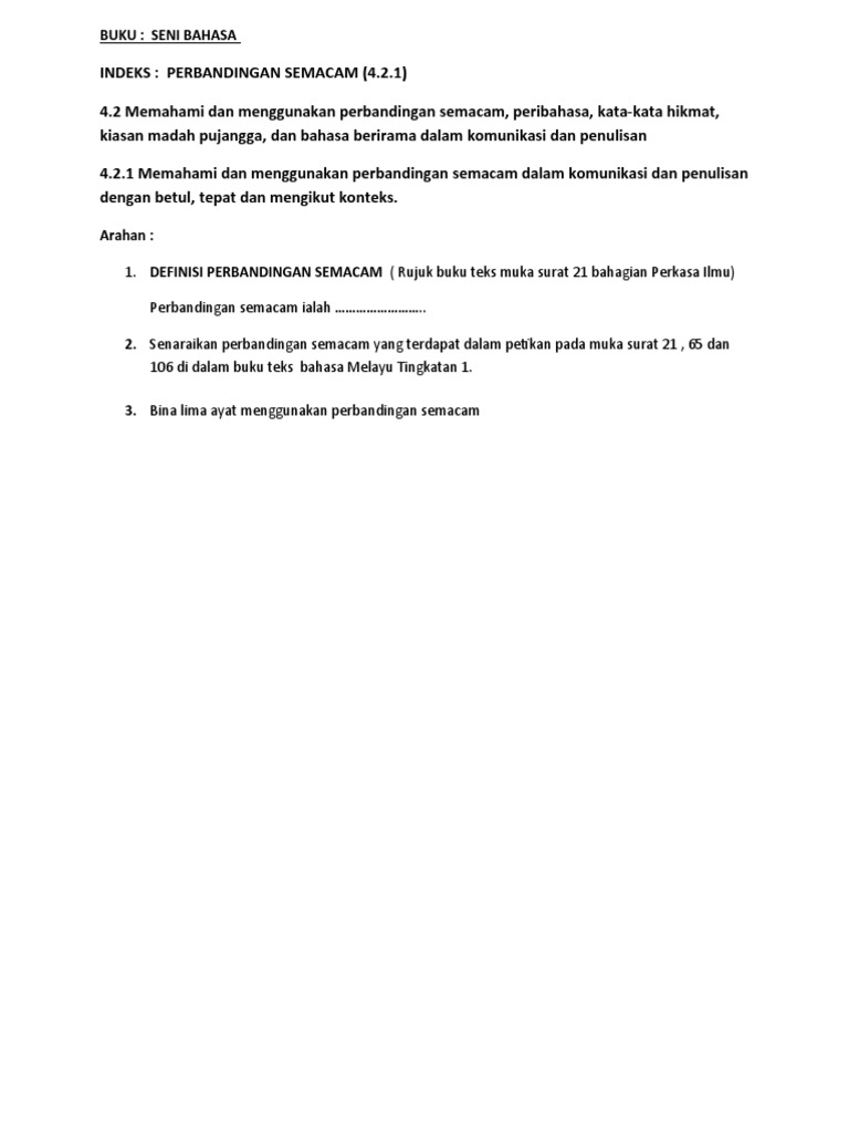 Perbandingan Semacam (Repaired) | PDF