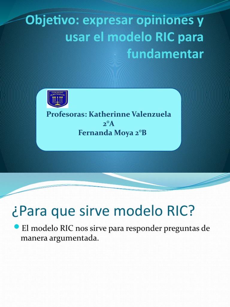 Modelo Ric | PDF