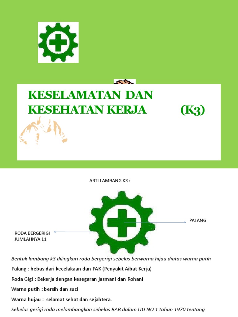 Terminologi K3 Fix | PDF | Kesehatan Holistik