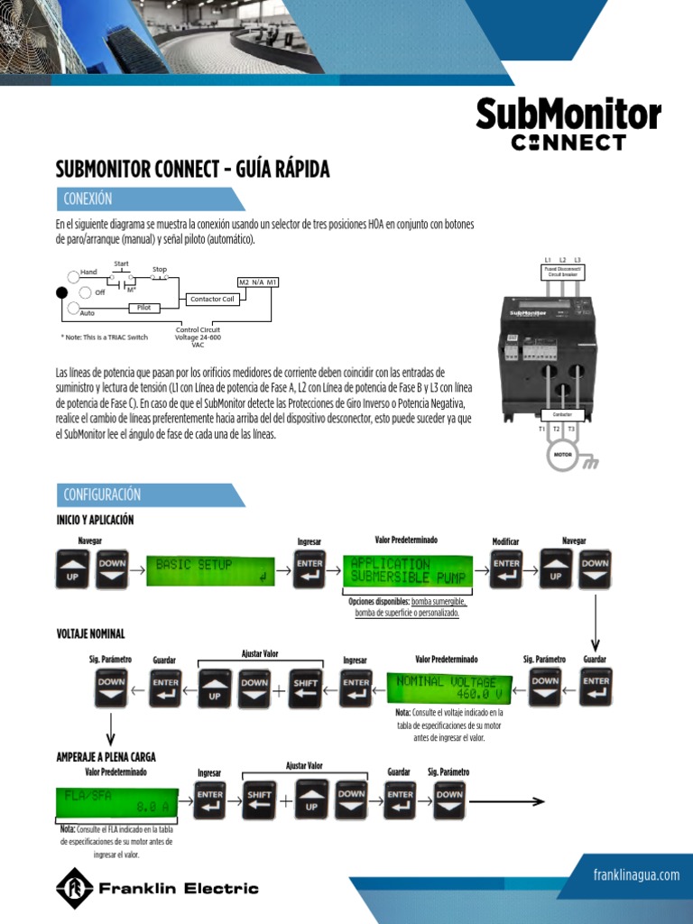 Guia Rapido Submonitor PDF | PDF | Electrónica | Bienes manufacturados