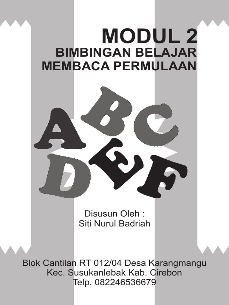 Modul Membaca Permulaan Anak | PDF