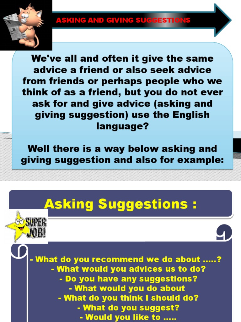 Chapter 2 ASKING AND GIVING SUGGESTIONS | PDF
