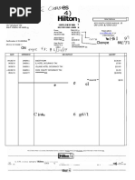 Hilton Hotel Guest Folio Invoice Template | PDF | Hilton Worldwide ...