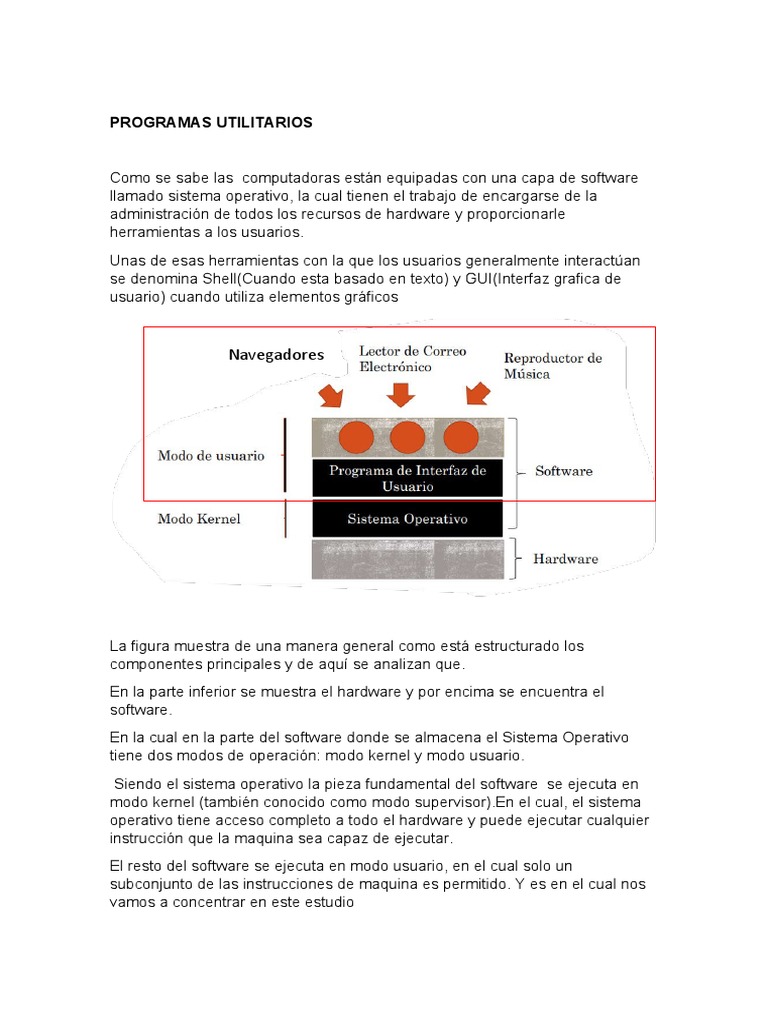 Informe Programas Utilitarios | PDF | Programa de computadora | Programación