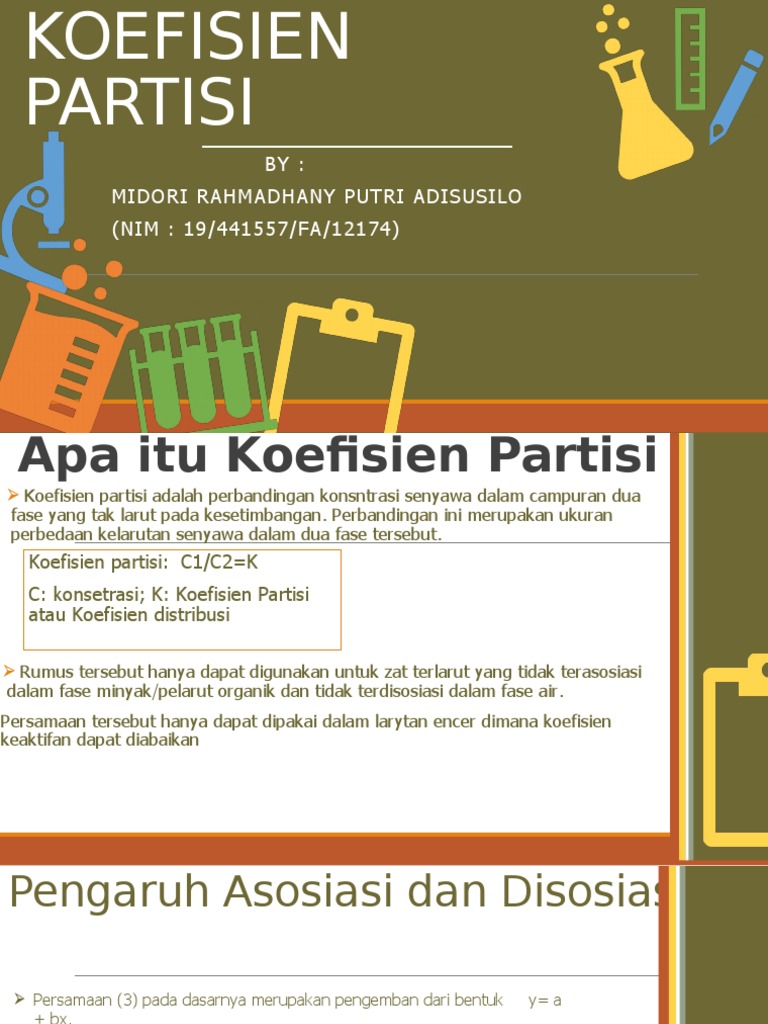 Koefisien Partisi | PDF
