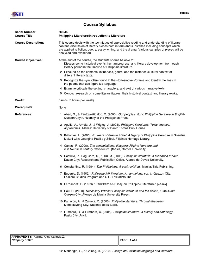 PhiLit PDF | PDF | Poetry | Narrative