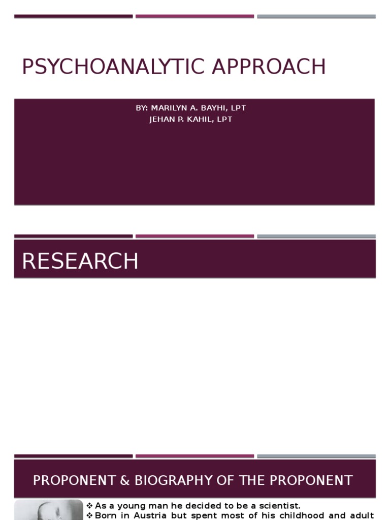 Overview of Psychoanalytic Counseling | PDF | Id | Sigmund Freud