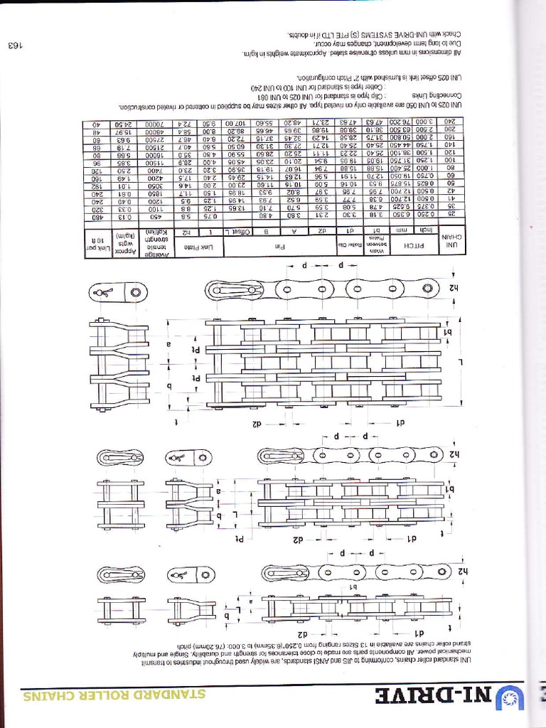 TSUBAKI RS Standard | PDF