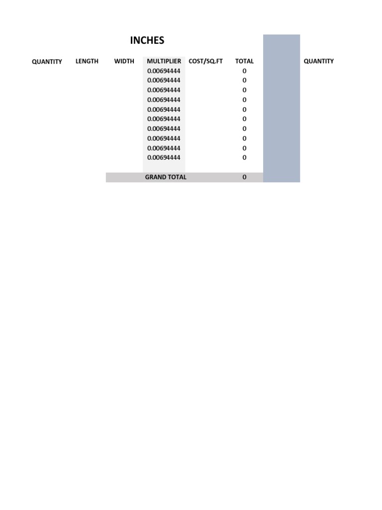 Length and Cost Multipliers Overview | PDF