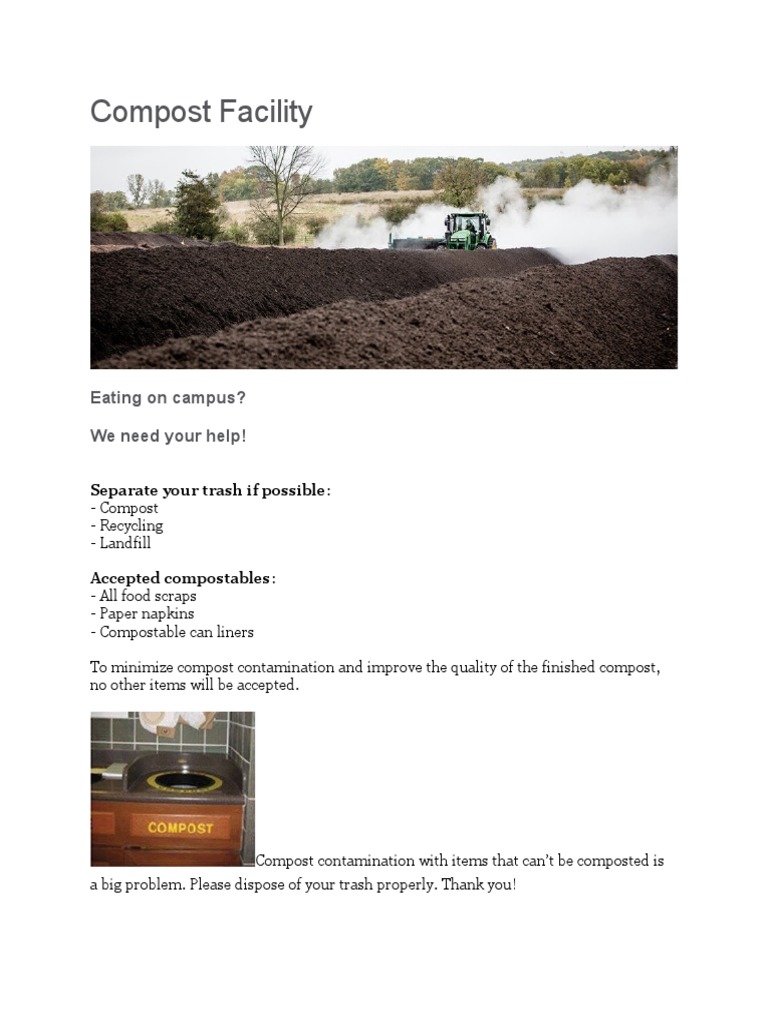 From Waste to Compost: Cornell's Model Large-Scale Composting Facility ...