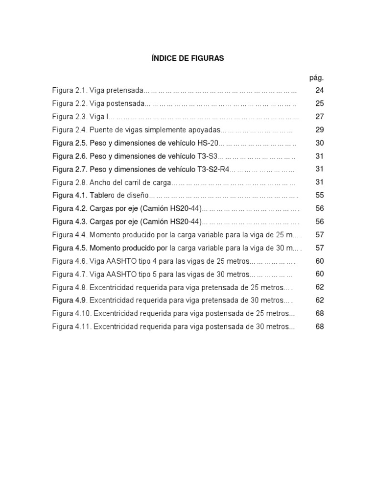 Índice de Figuras y Tablas | PDF | Carpintería | Carpintería