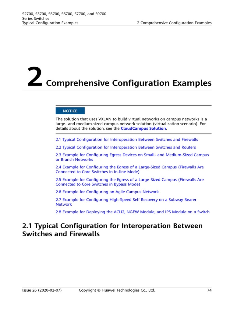 01-02 Comprehensive Configuration Examples PDF | PDF | Ip Address ...