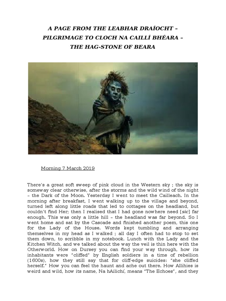Pilgrimage to the Cailleach | PDF | Nature
