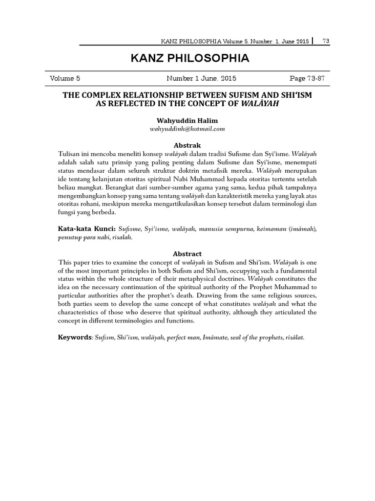The Complex Relationship Between Sufism and ShiIs PDF | PDF | Prophets ...