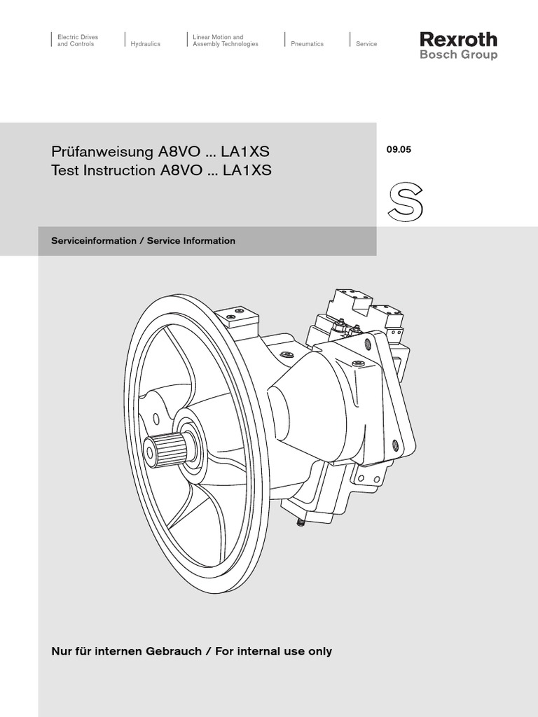 Test Instruction - A8VO PDF | PDF