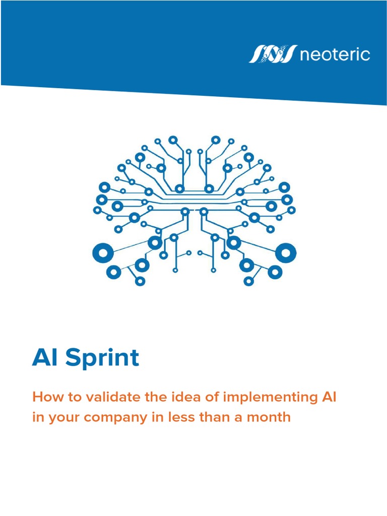 AI Sprint. How To Validate The Idea of AI in Your Company in Less Than ...