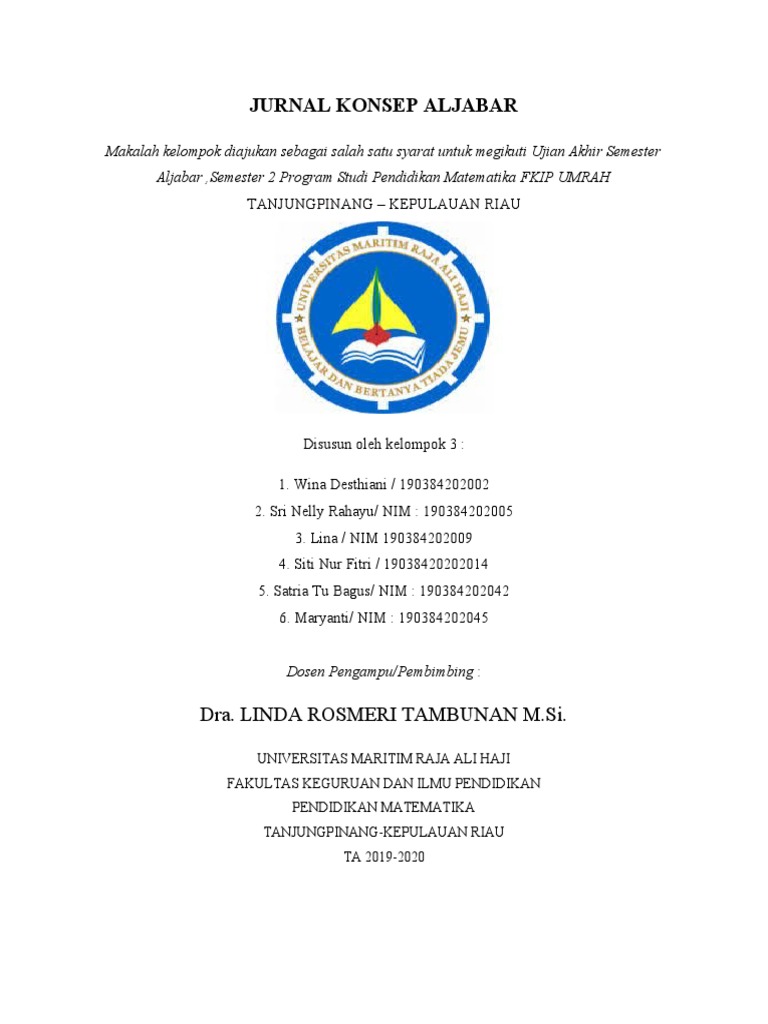 Jurnal Aljabar | PDF